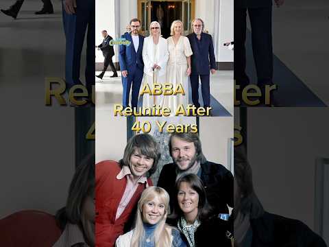 ABBA Reunite After 40 Years #abba