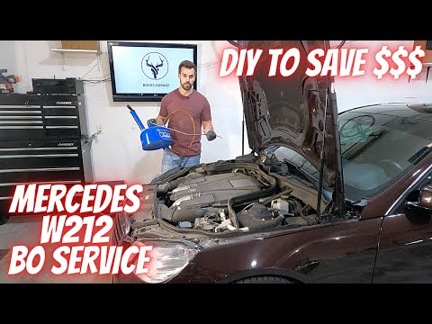 How To Perform a B0 SERVICE On Your MERCEDES E550, E350, Or Other W212 Model. - DIY To Save Big $$$!