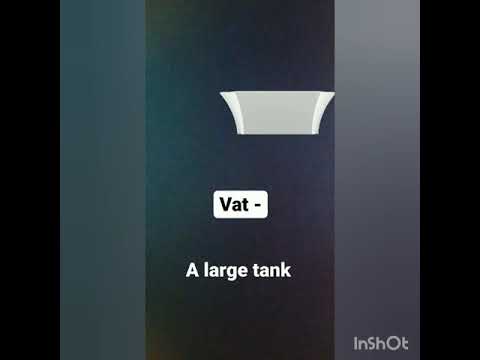 Vocab word - VAT
