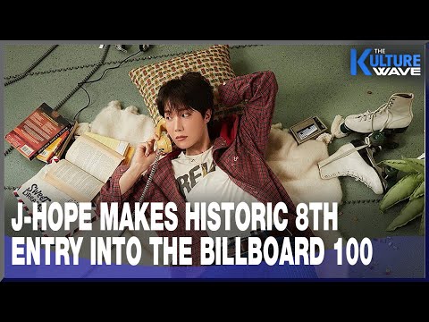 [K-enter] J-Hope ranks 40th on Billboard's 'Hot 100', sets record for most entries by a Korean...