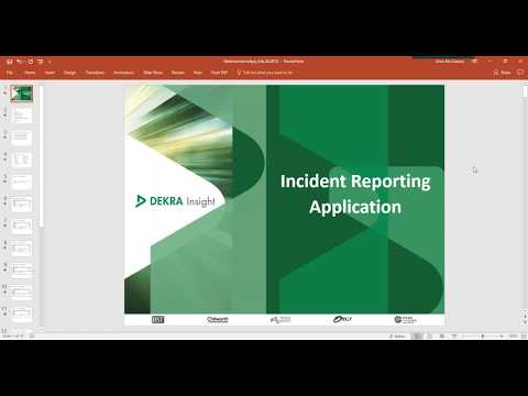 WEBINAR: Insight Via Incident Reporting Training Review