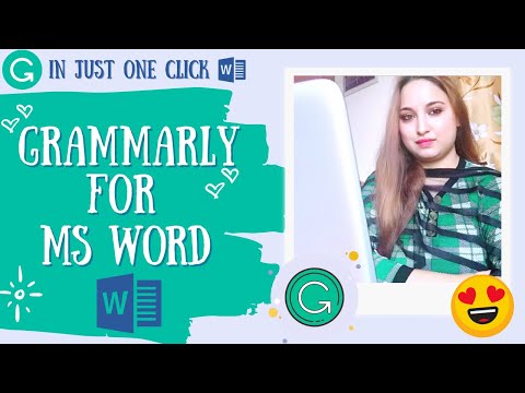 How to INSTALL GRAMMARLY FOR MICROSOFT WORD 2021 😍| ADD GRAMMARLY TO WORD | Grammarly Microsoft word