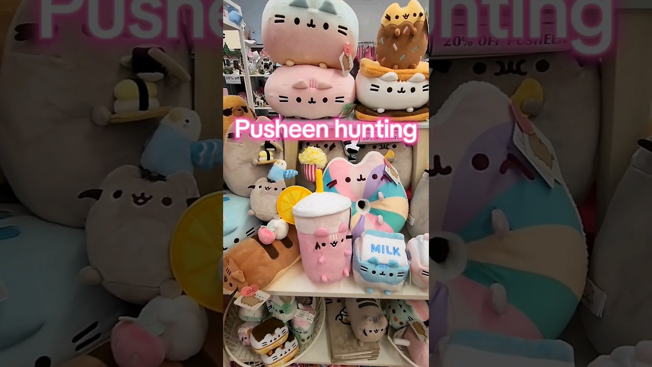 Pusheen shopping 💖 What can we find... #shorts #pusheen #pusheenfinds #pusheenplush