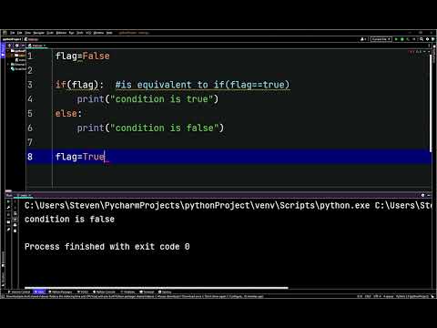 Python - Boolean Variables