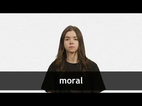 How to pronounce MORAL in European Spanish
