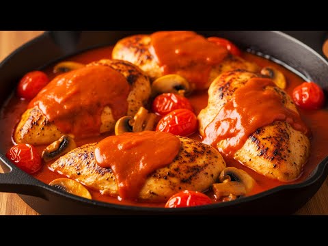 This Recipe Will Drive You Crazy! Incredibly Delicious Saucy Chicken Recipe!