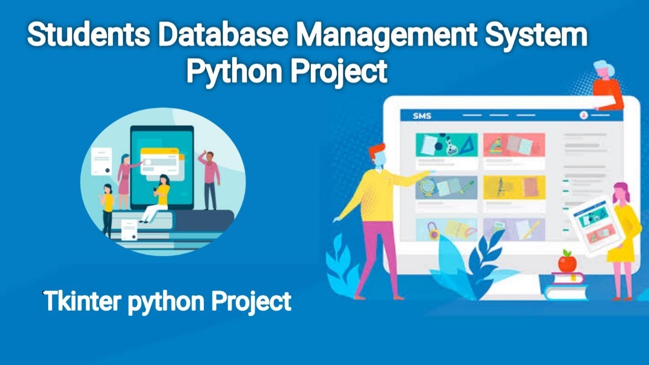 Students Database Management System Python Project | Tkinter python | HackTeachz