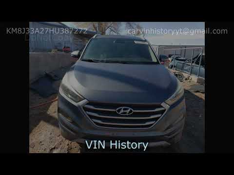 2017 Hyundai Tucson Limited KM8J33A27HU387272