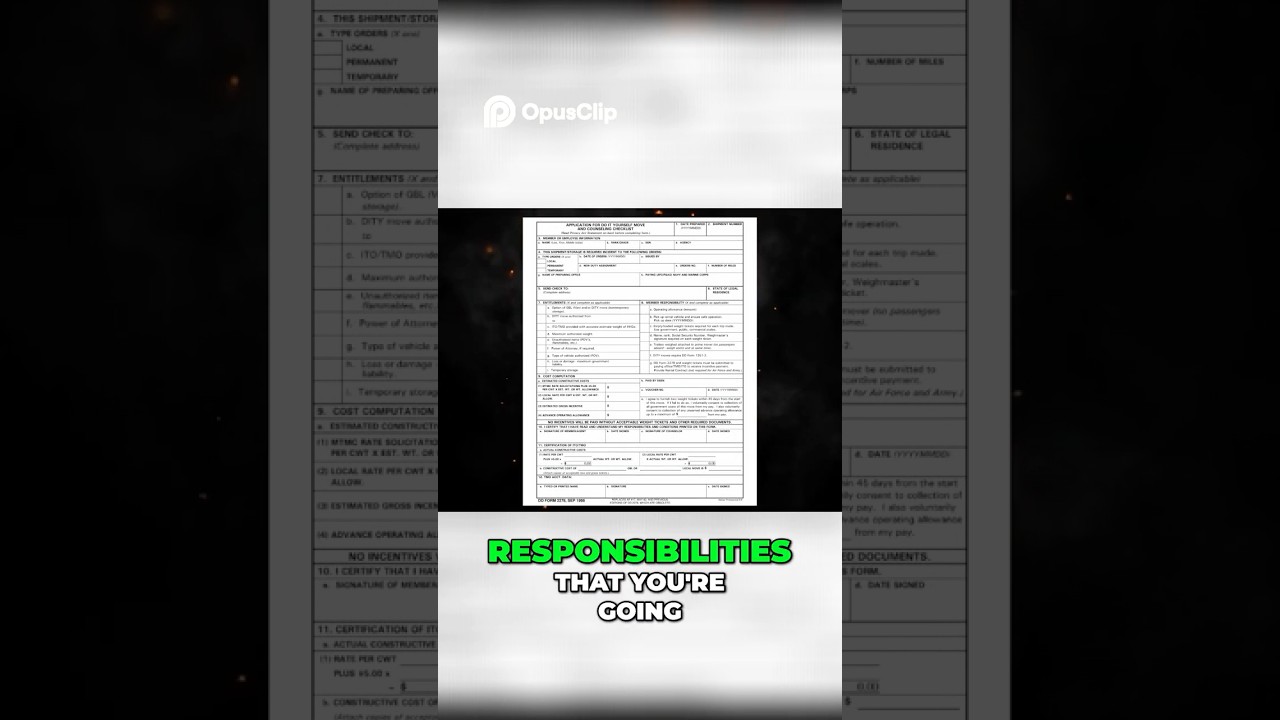 PPM  Essential Documents You Need for Your Move