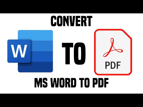 Convert Word Docx & Doc Files to PDF