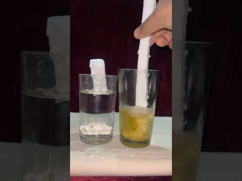 Polar and non polar solvents #shorts #youtubeshorts #youtube #scienceexperiment #chemistry