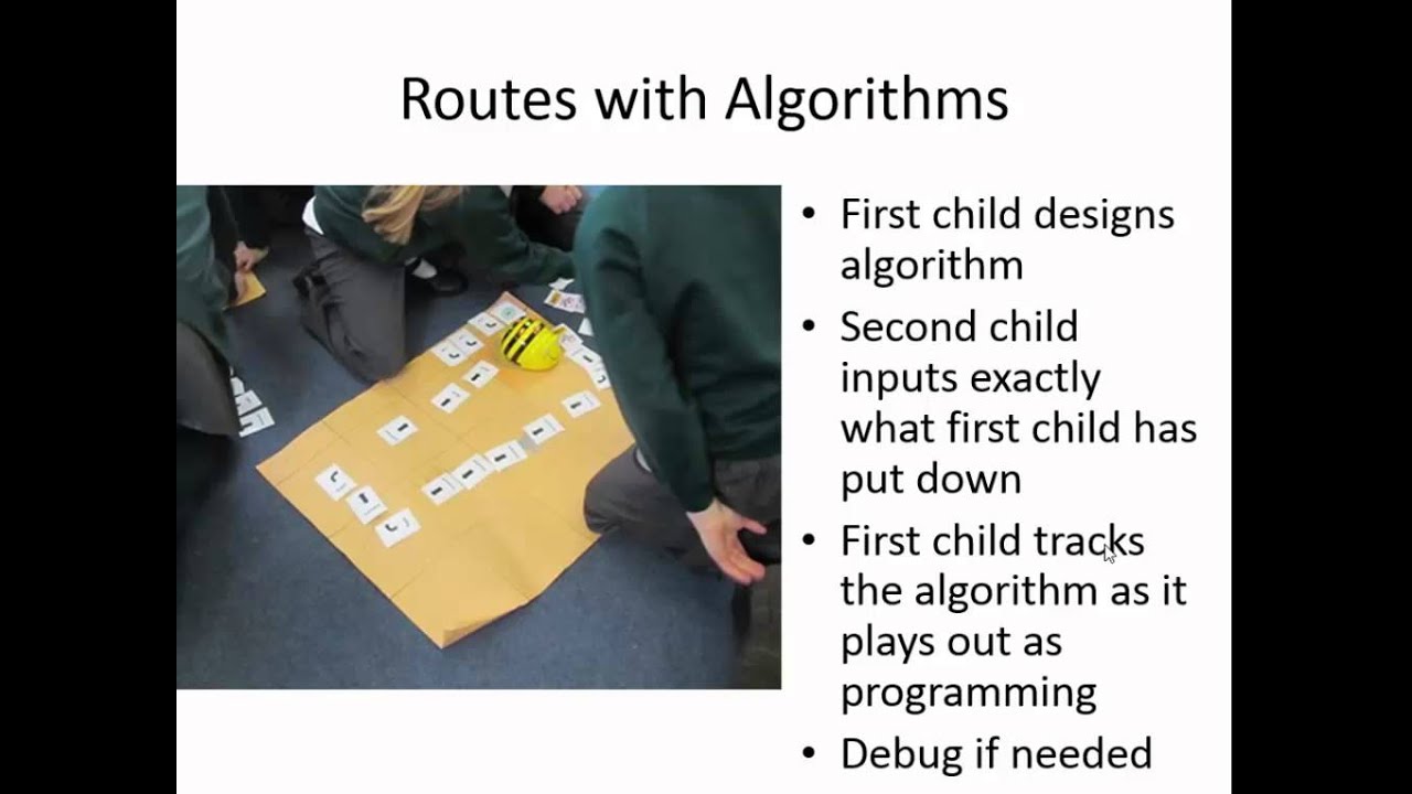 Algorithm & Algorithm Evaluation Using Bee-Bots 5-7