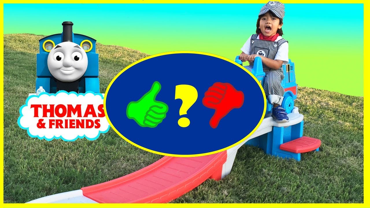 Step2 THOMAS THE TANK ENGINE Up & Down Roller Coaster - Video Review