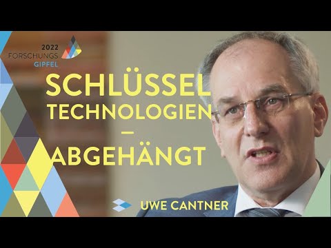 Uwe Cantner: Schlüsseltechnologien – Deutschland wird abgehängt