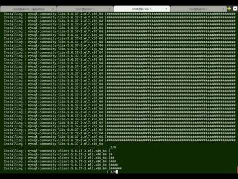 HowTo MySQL update CentOS RHEL 7