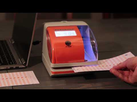 Time Clock and Time/Date Stamp Machine | Accurate Time Tracking for Businesses and Remote Work