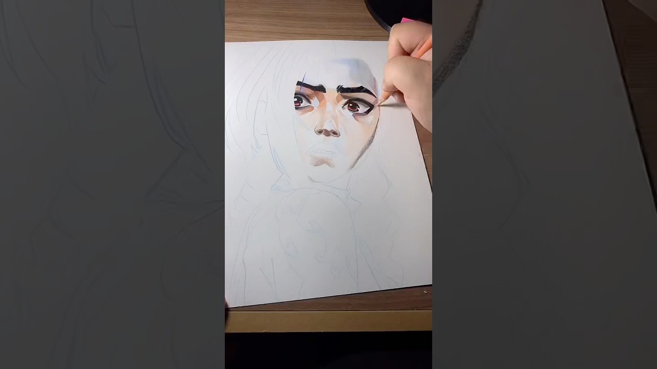 Drawing jinx from Arcane #art #draw #drawing #artist #arcane #jinx