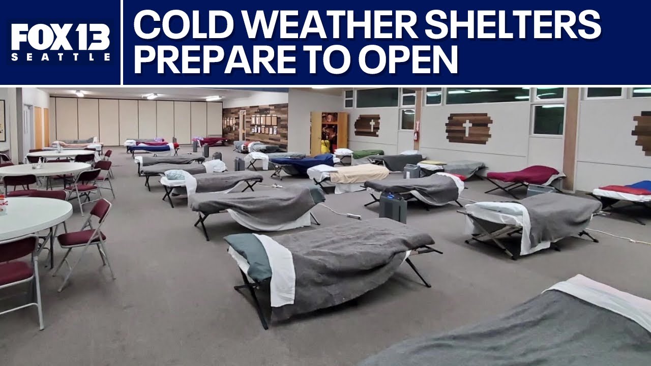 Snohomish County opens cold weather shelters as temperatures drop | FOX 13 Seattle