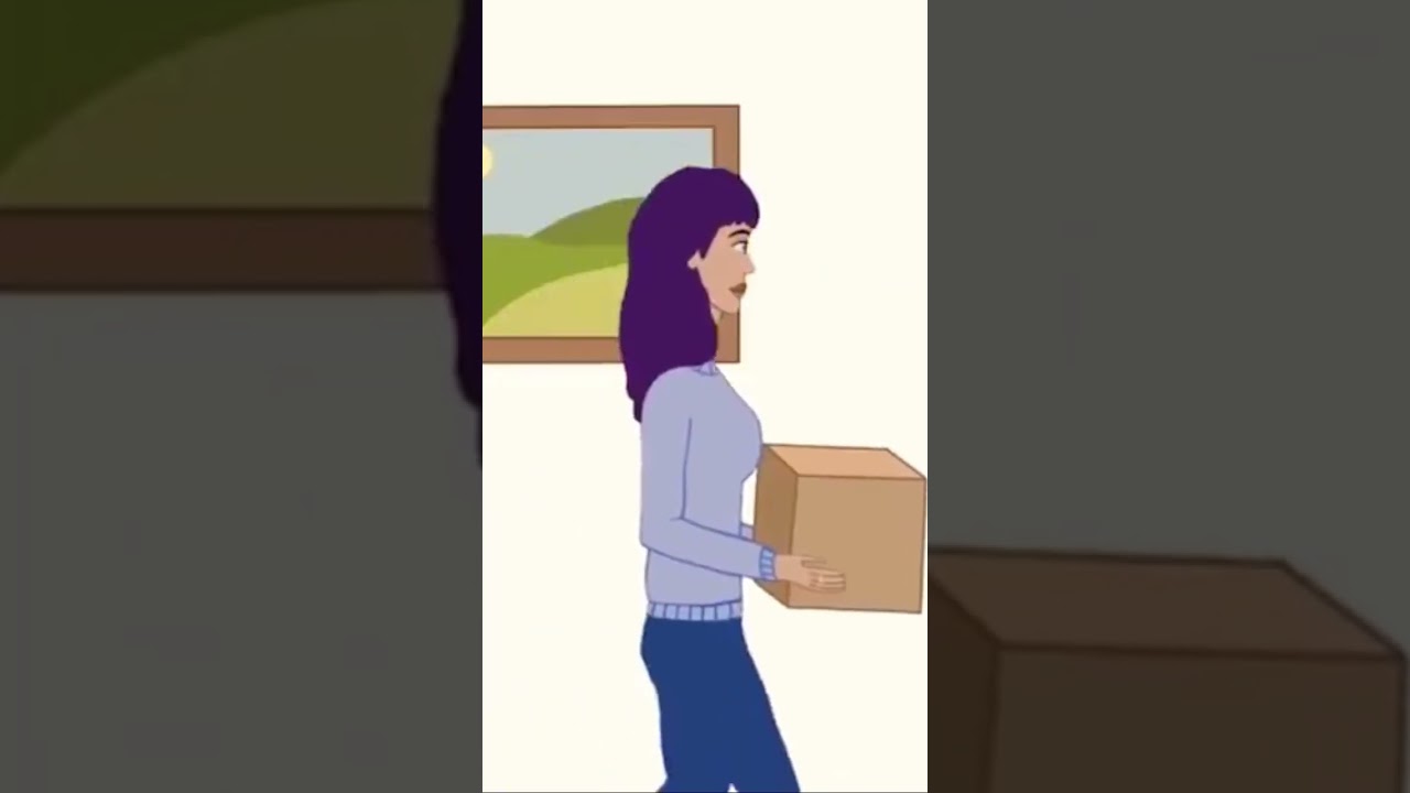Moving Day - Animation #moving #animation #boxing #procreate #shorts #art #digitalart