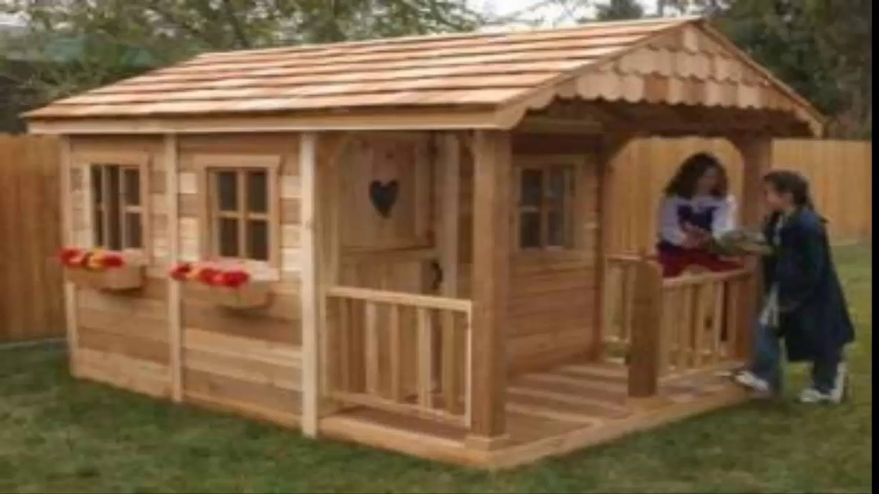 Playhouse Plans Step by Step How to build a playhouse with plans instructions with videos and PDF