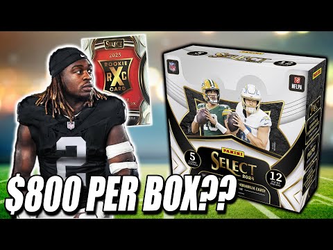 $800 PER BOX?? | 2024 Panini Select NFL Hobby Box Review