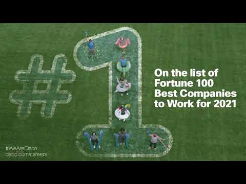 Cisco ranks #1 on Fortune 100 Best Companies to Work For list 2021