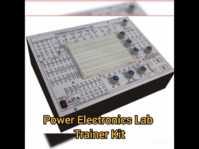 Power Electronics Lab Trainers - DV-DT Limitation of SCR Trainer Kit Manufacturer from Jaipur
