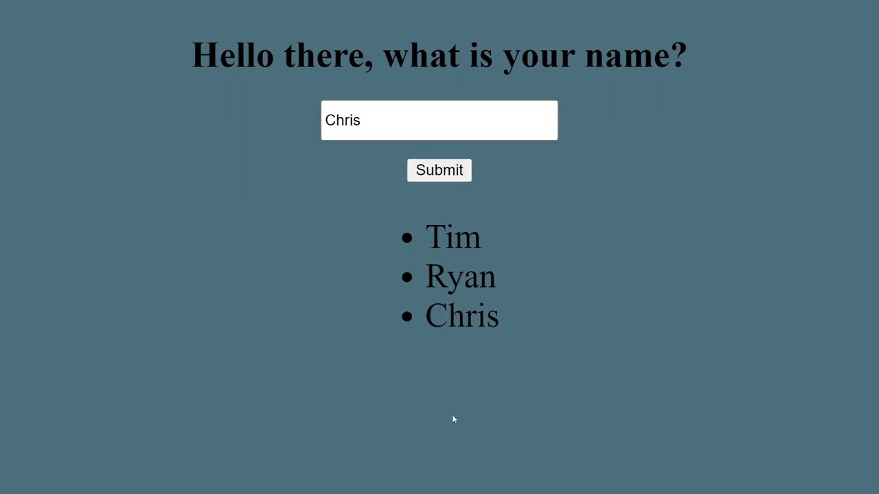 JavaScript Project for Beginners: Get User Input & Display on Page