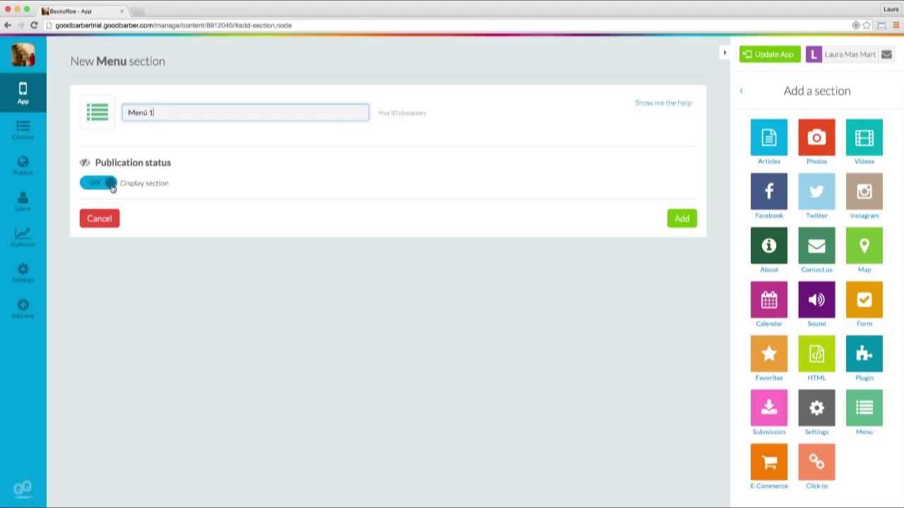How to create a multi level navigation into your app