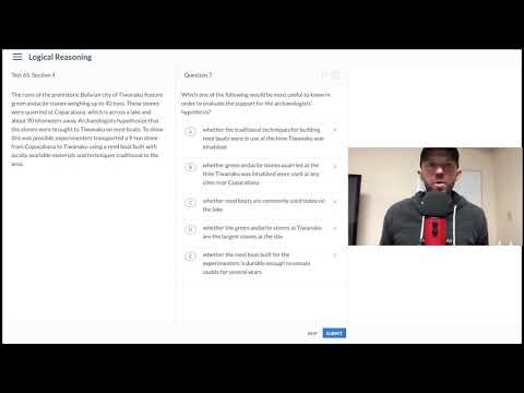 LSAT Logical Reasoning | PrepTest 65, Section 4, Question 7