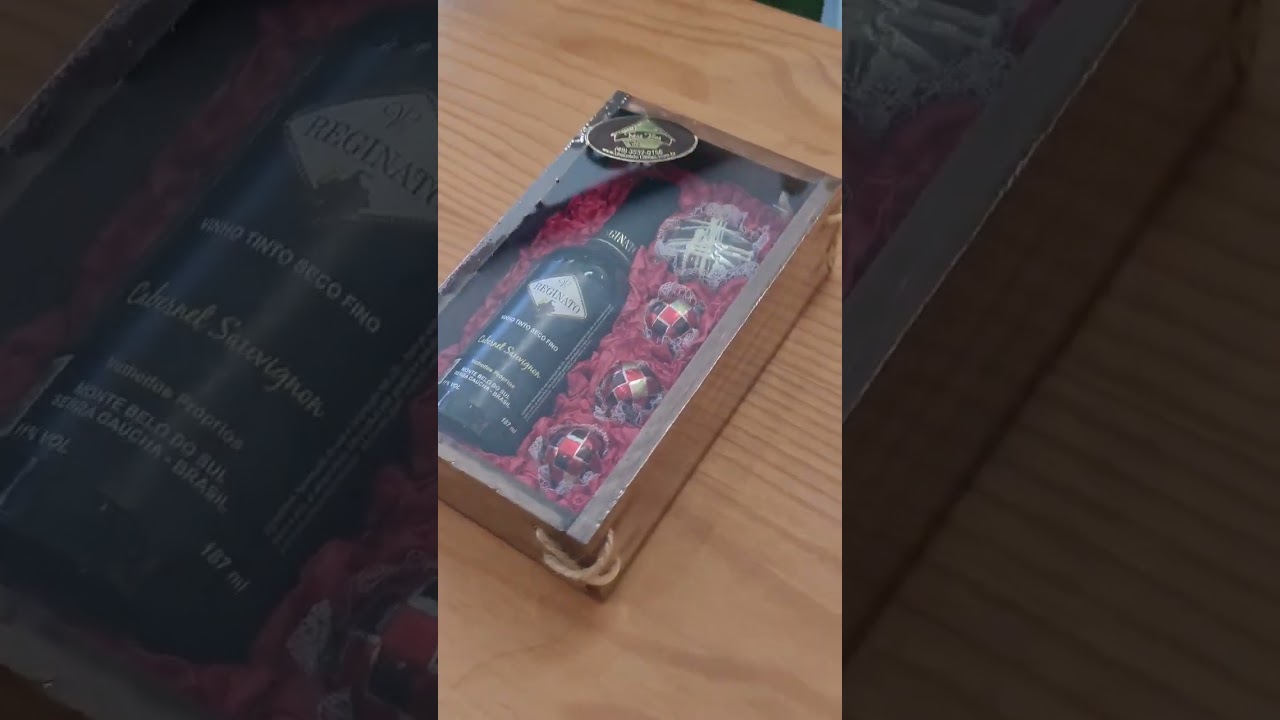 Kit Vinho e chocolate