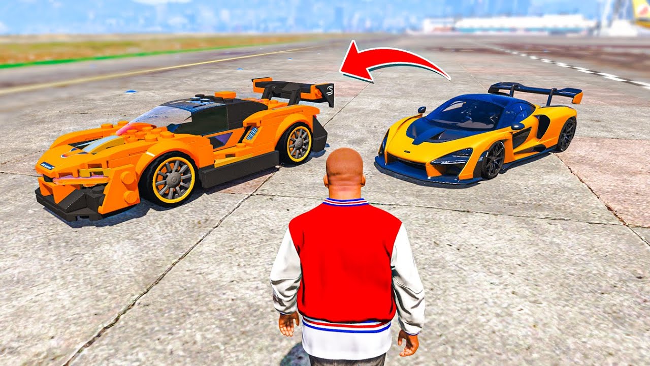 Franklin’s McLaren Turned Into LEGO Racer, Becomes Super-Fast GTA V ...