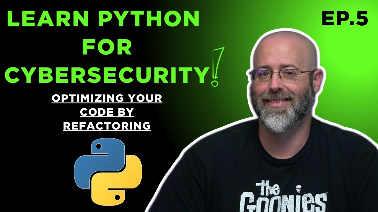Learn Python: Ep.5 - Code Optimization by Refactoring