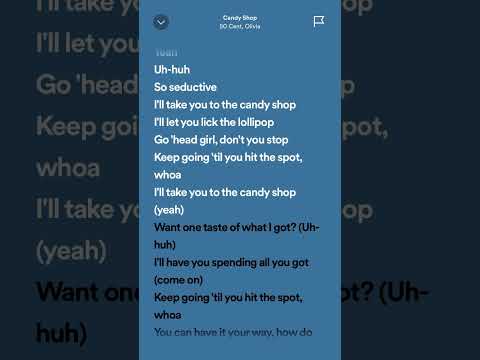 50 Cent & Olivia - Candy Shop #hits #trending #spotifylyrics #tiktok #summer #viralhits #shorts