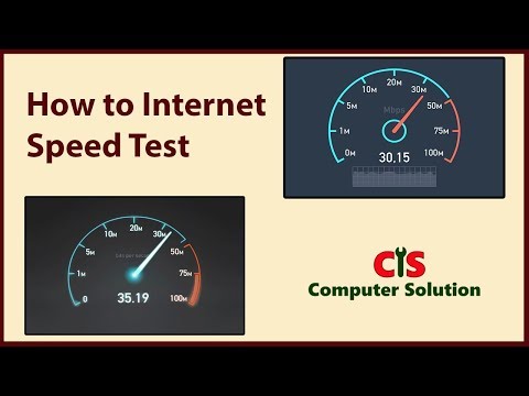 How to Internet Speed Test