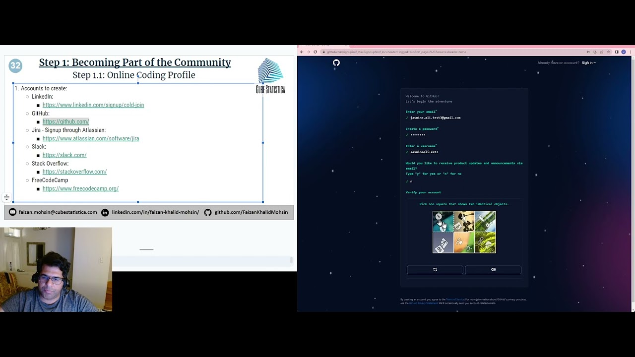 Creating your Online Programming/Coding Profile: GitHub, Jira, Stack Overflow, Slack & FreeCodeCamp
