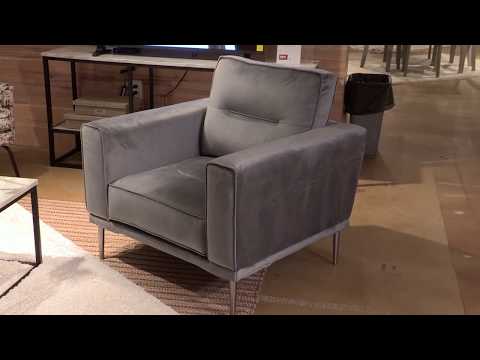 Macleary Steel Accent Chair from Signature Design by Ashley