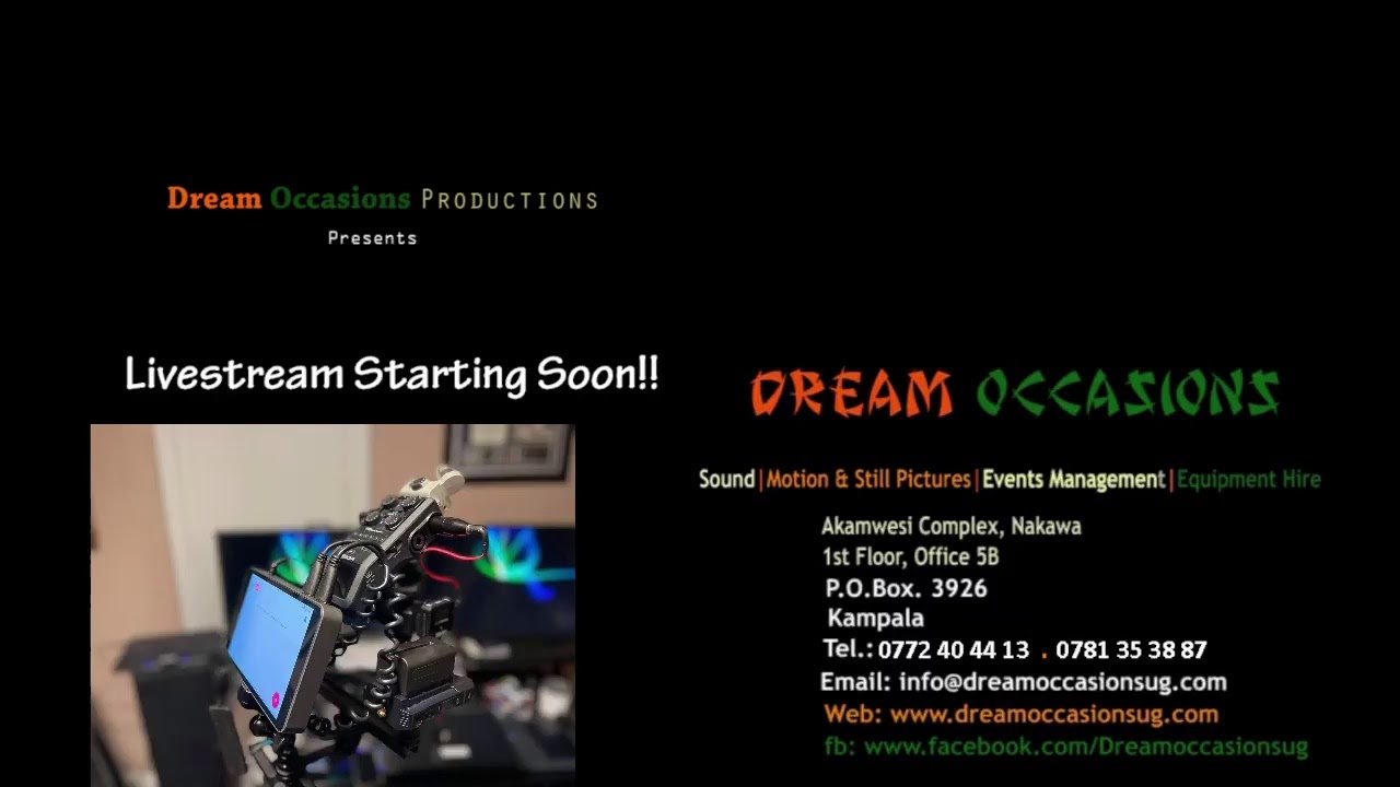 Dream Occasions Ug Live Stream