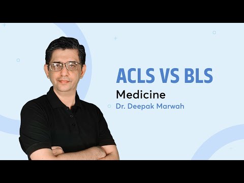Difference between ACLS and BLS | By Dr. Deepak Marwah | Medicine | PrepLadder NEET PG