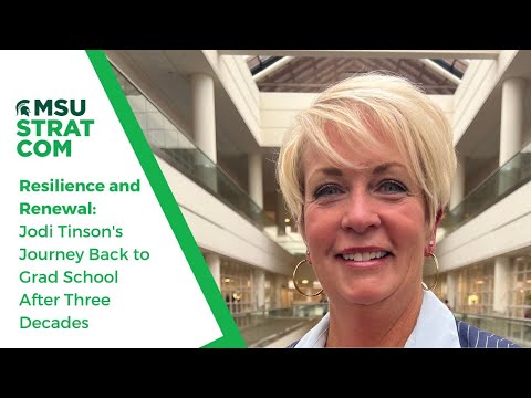 Resilience and Renewal: Jodi Tinson's Journey Back to Grad School After Three Decades