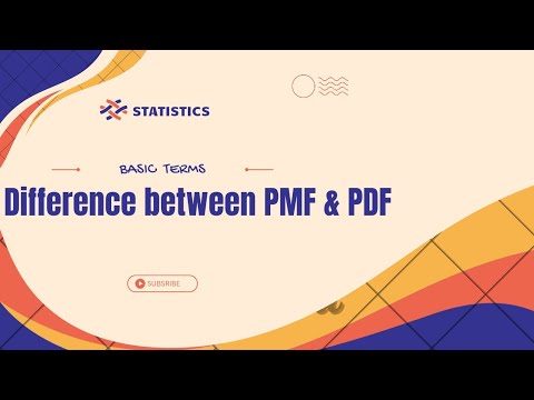 difference between PMF & PDF|Pdf vs pmf|Statistics lectures|urdu/Hindi
