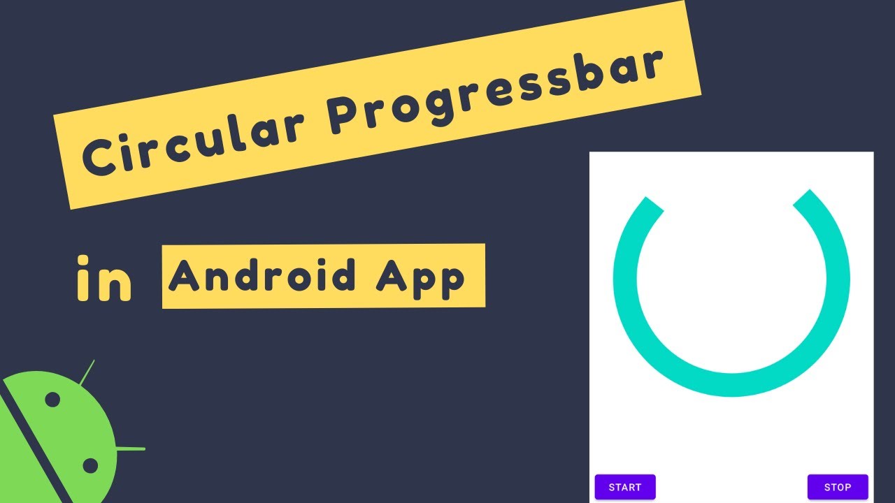 How to Create Circular Progressbar in Android [2021]
