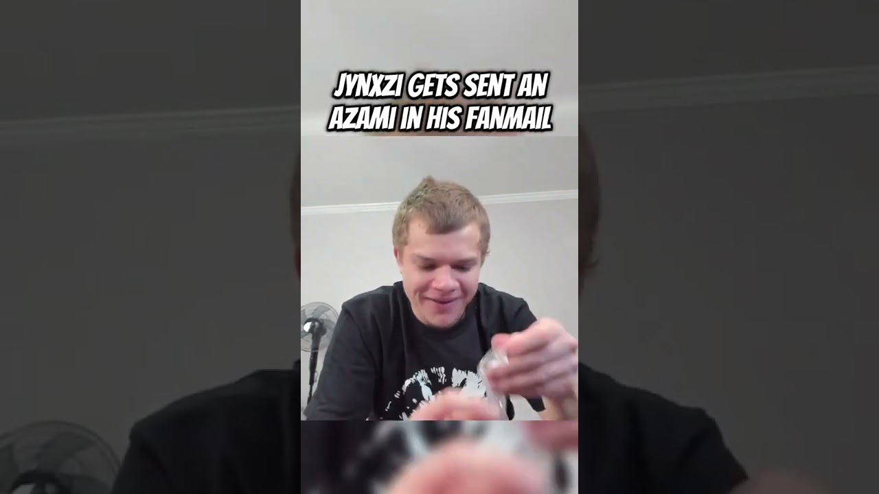 Jynxzi Gets Sent An Azami