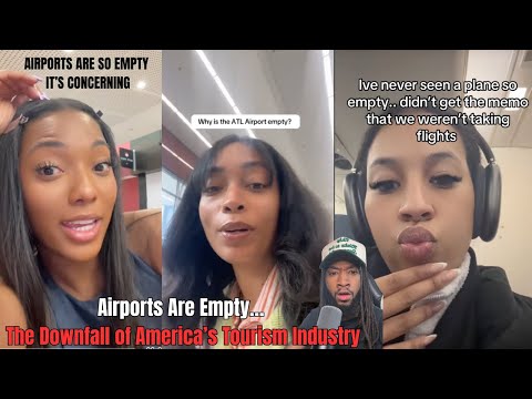 Airports Are Empty… The Downfall of America’s Tourism Industry