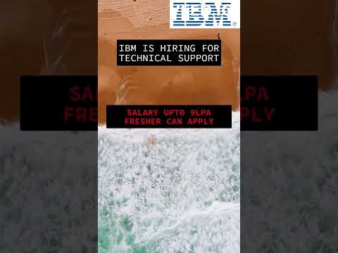 IBM IS HIRING