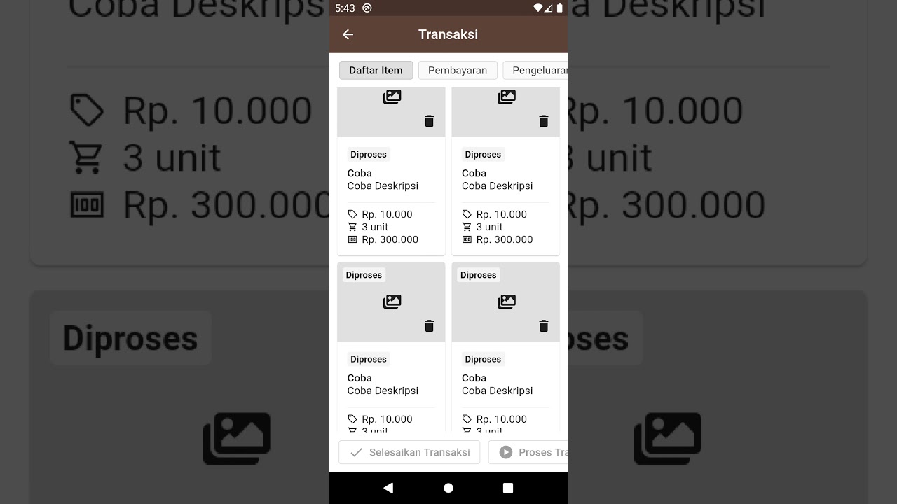 Example Implementation for NestedScrollView widget & Sliver widget