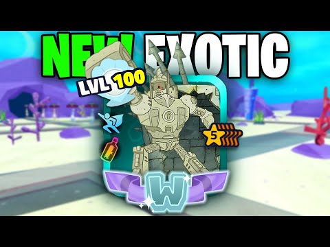 DEVS added a *NEW EXOTIC* in Spongebob Tower Defense...