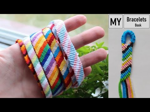 Bracelet Pattern#1, How to make Bracelets-Turorial, Wristband Making, #Bracelet, #mybraceletsbook