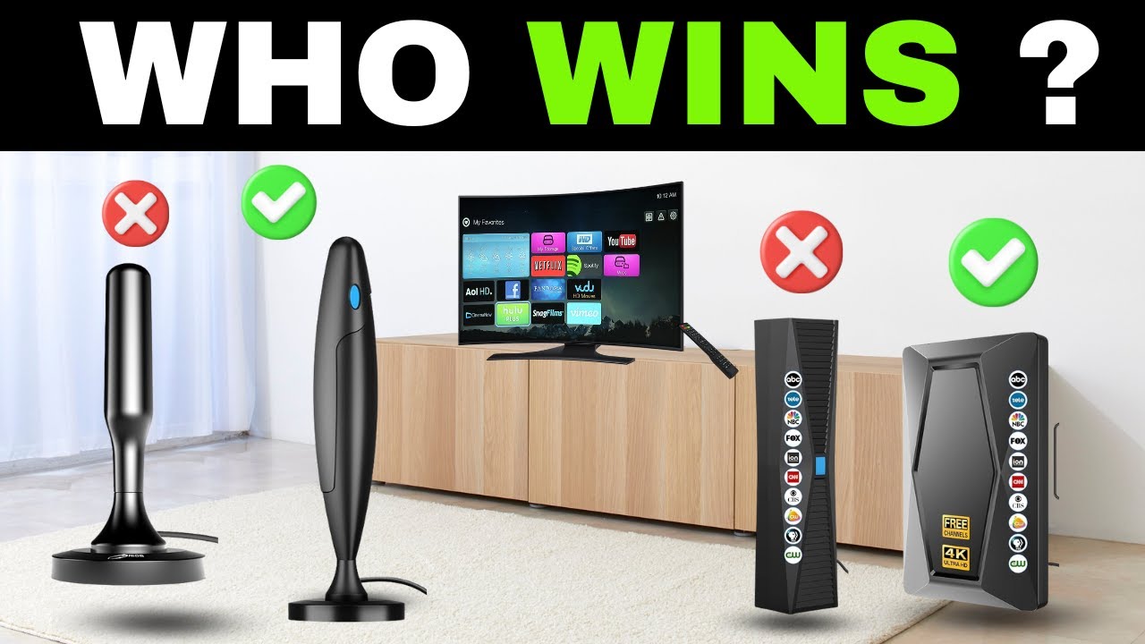 ✅ 7 Best Indoor Digital TV Antennas for Free Television & Clear Signal [2026]📡Which One Is the Best?