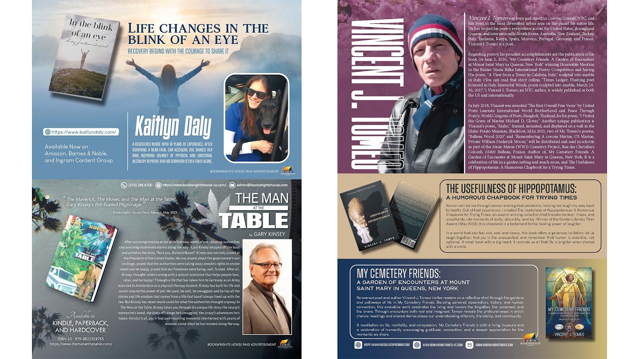 Bookwright House Authors Featured on Publishers Weekly Magazine (March 30, 2026 Issue)